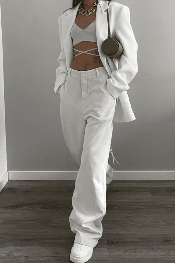 Look all white - As principais ideias de look | Blog Oscar