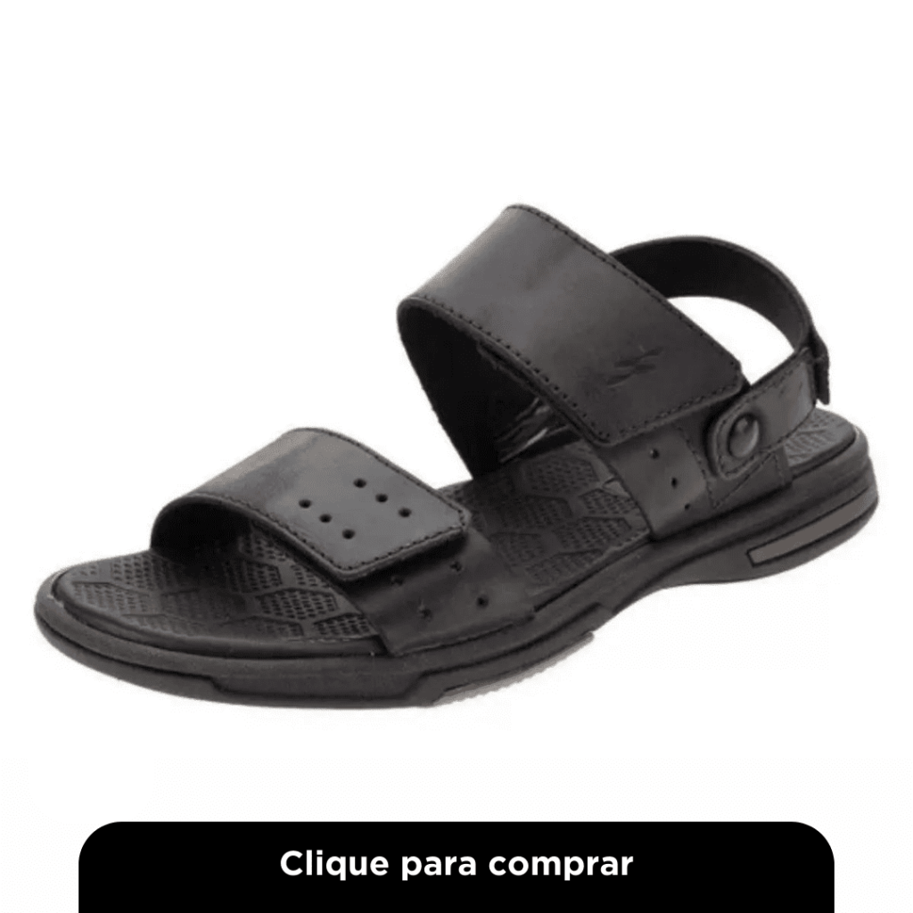 Look com sandália masculina de couro - Veja dicas | Blog Oscar