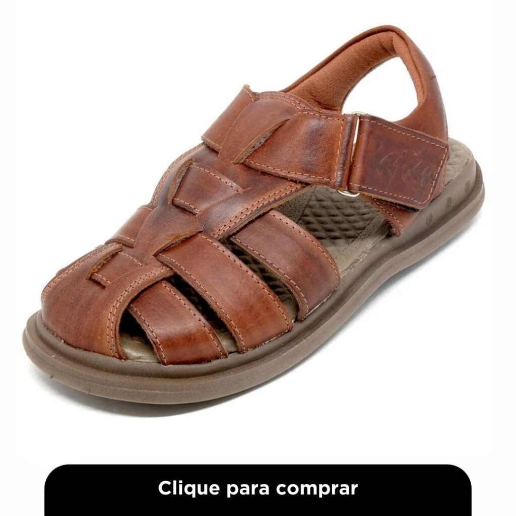Look com sandália masculina de couro - Veja dicas | Blog Oscar
