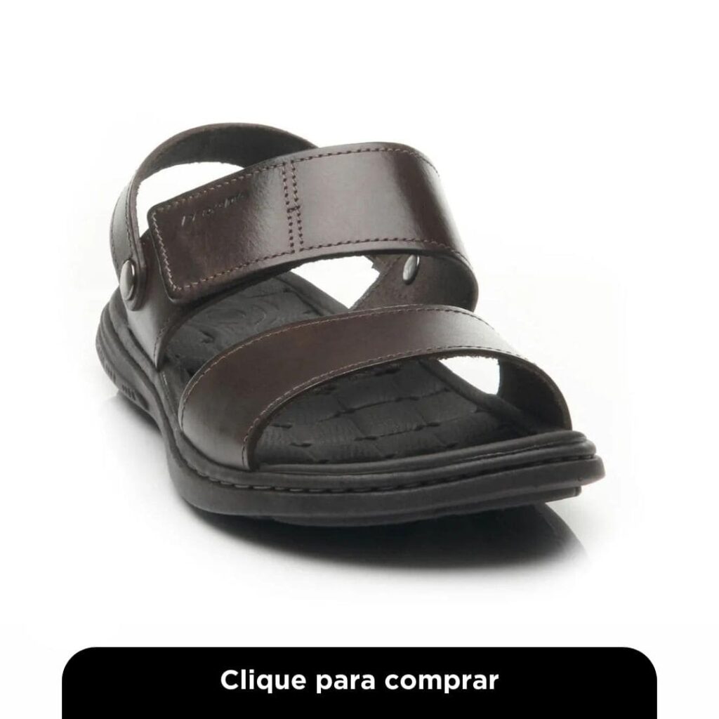 Look com sandália masculina de couro - Veja dicas | Blog Oscar