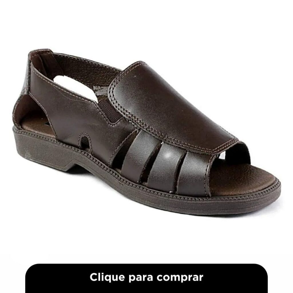 Look com sandália masculina de couro - Veja dicas | Blog Oscar